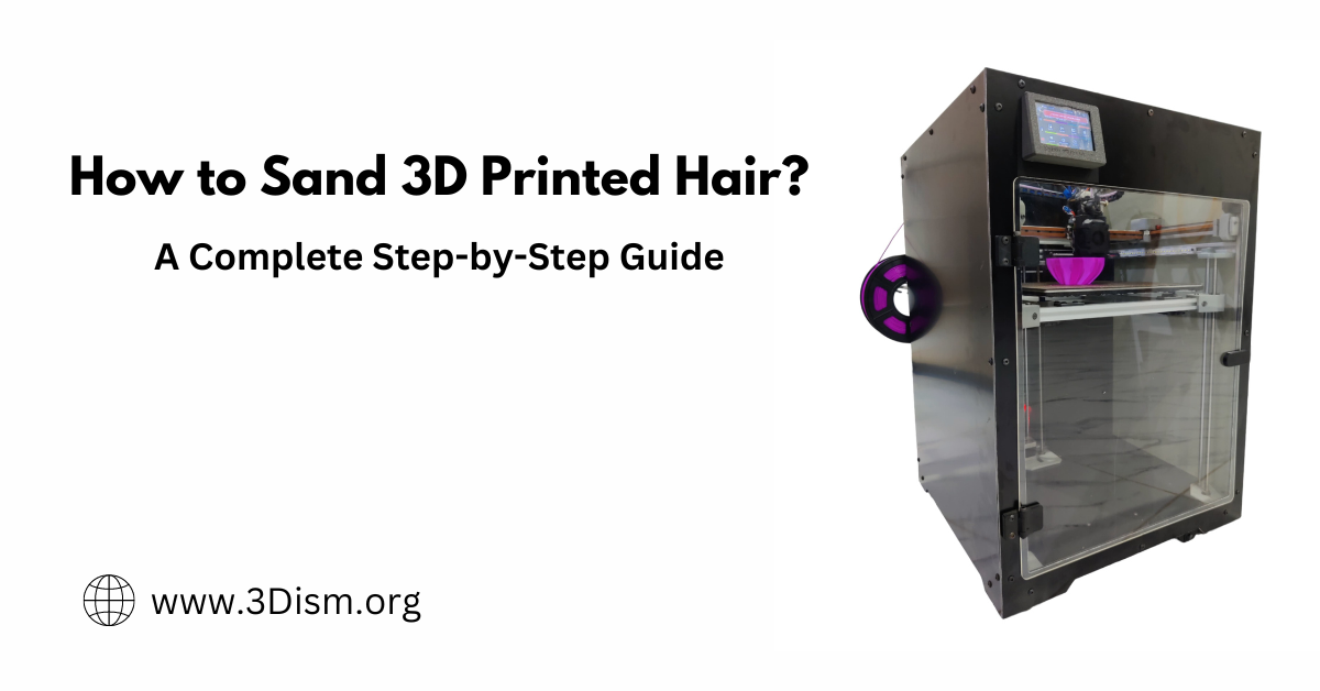 How to Sand 3D Printed Hair? A Complete Guide - 3DISM