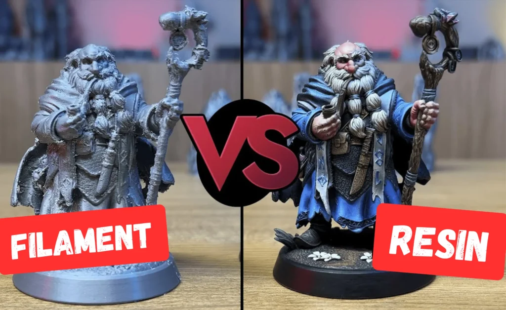 Resin vs Filament: Which Is Better for 3D Printing? - 3DISM