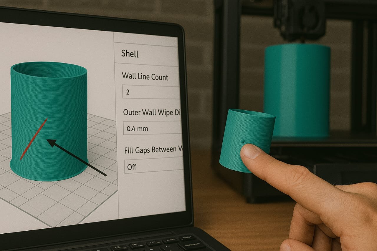 How to Reduce Z-Seam, Blobs, and Gaps with Slicer Fine-Tuning - 3DISM